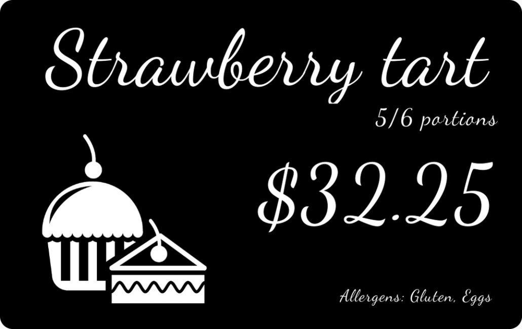 Price Tag Printer for Bakers, Pastry and Chocolate shop Food Labels ...